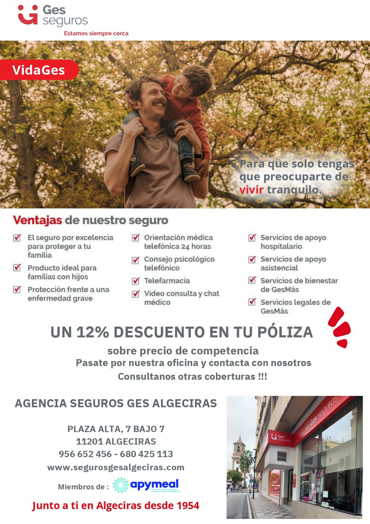 Ofertas/Campañas - Seguros GES Algeciras